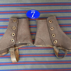 Vintage Gentleman's Felt Spatterdashes spats Size Small . ref:rh7 - Etsy