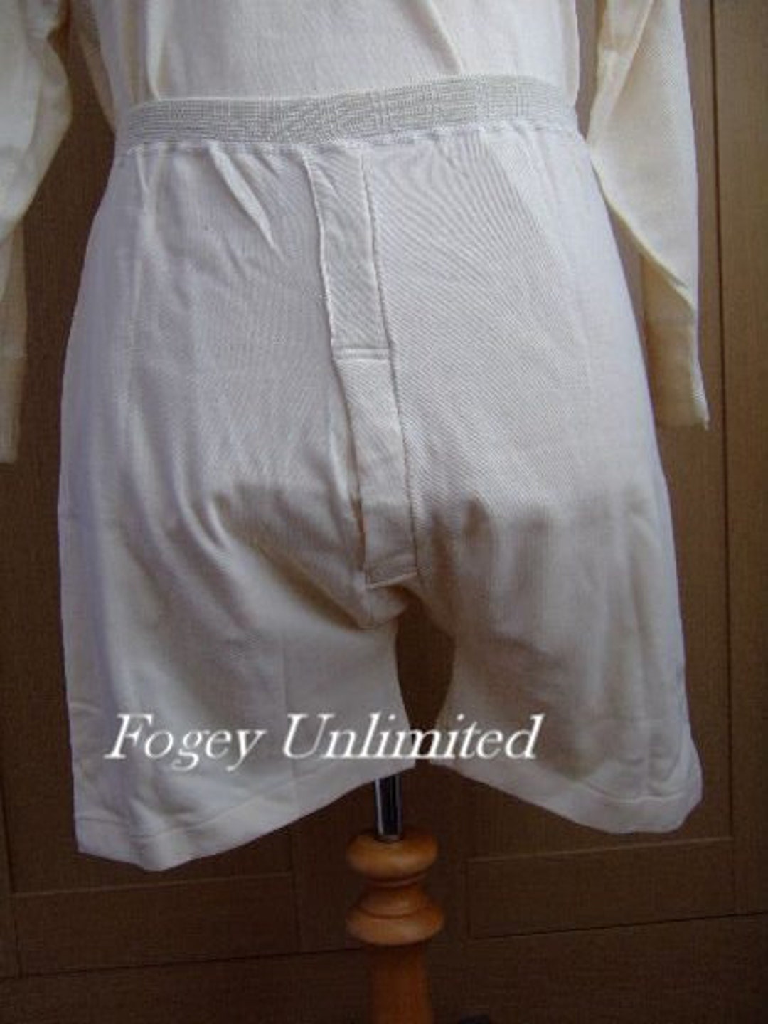 Traditional Cut and Style Elastic Waist Trunks/underpants. Old Store ...