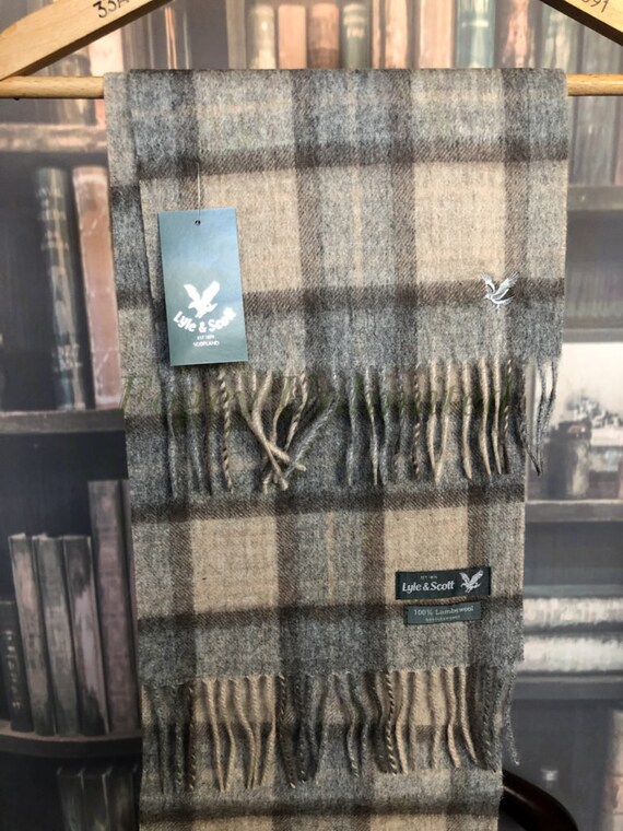 Lyle And Scott Tartan Scarf