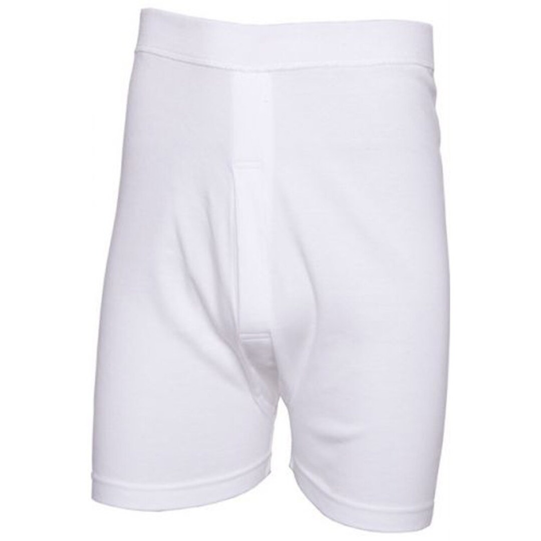High Cross Superwhite 100% Combed Cotton TRUNKS. Traditional Fuller Cut ...