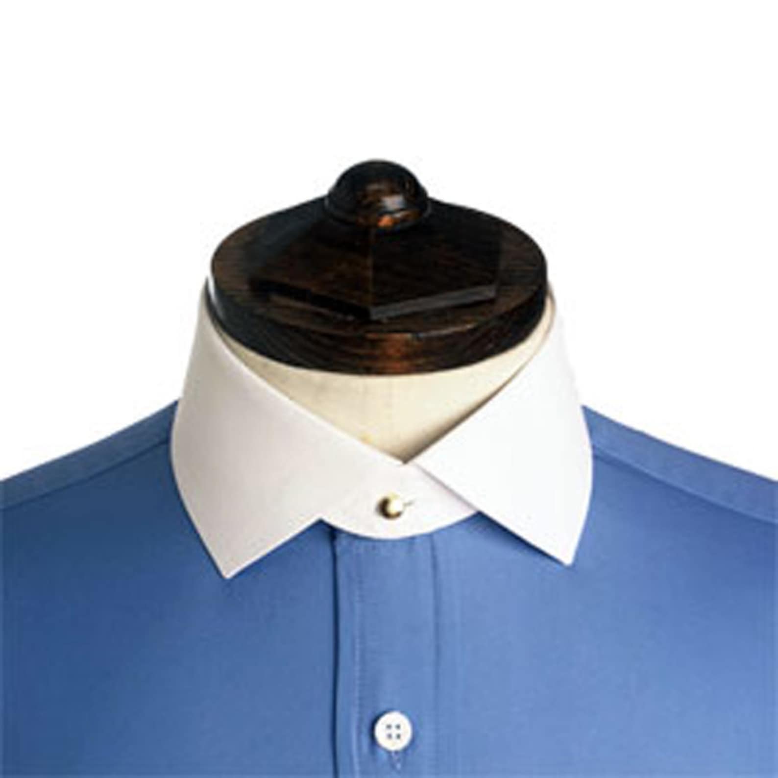 Albany Stiff Detachable Starched Collar to Attach to Your Collarband ...