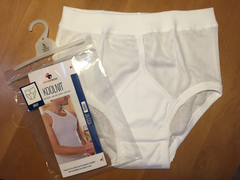 High Cross Kool Knit Cellular Cotton Briefs. Traditional Style - Etsy UK