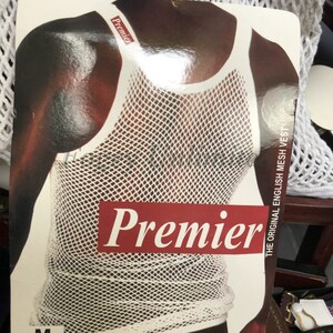 Traditional Style Mens String Vest/singlet Underwear. New in Packet ...