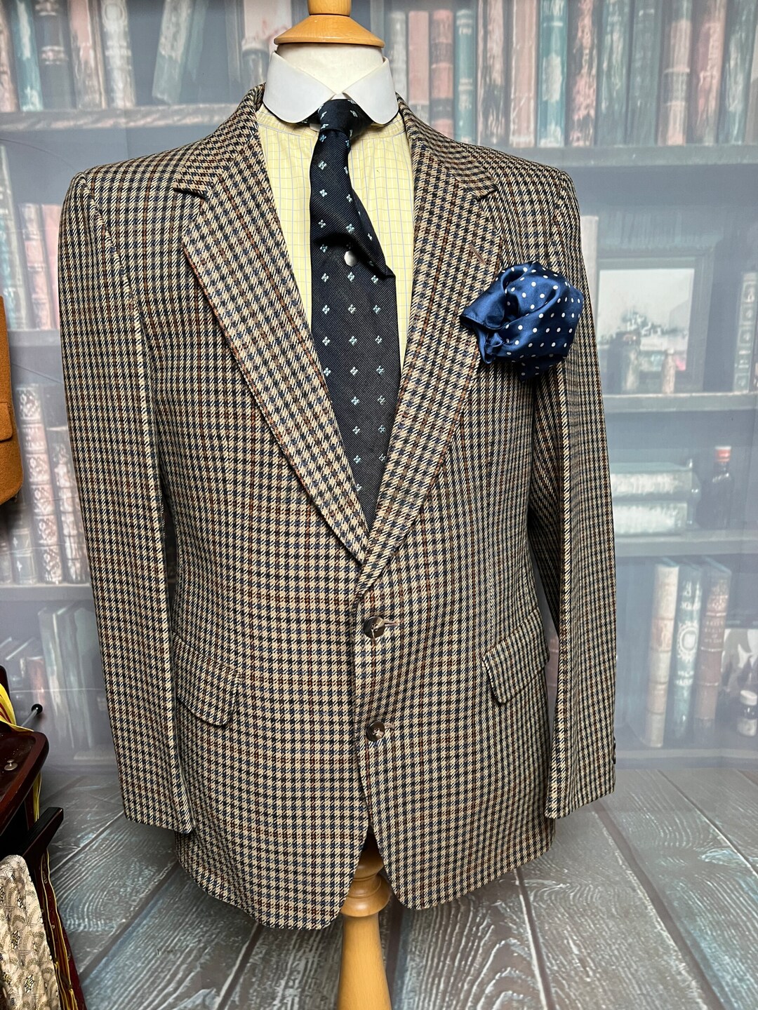 Magee Check Tweed Hacking Jacket 40r /102cm Chest ref: MAGTH - Etsy