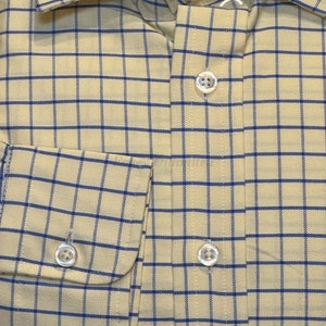 Cordings of Piccadilly Tattersall Check Shirt. Neck 17"/43cm. NWT - Etsy