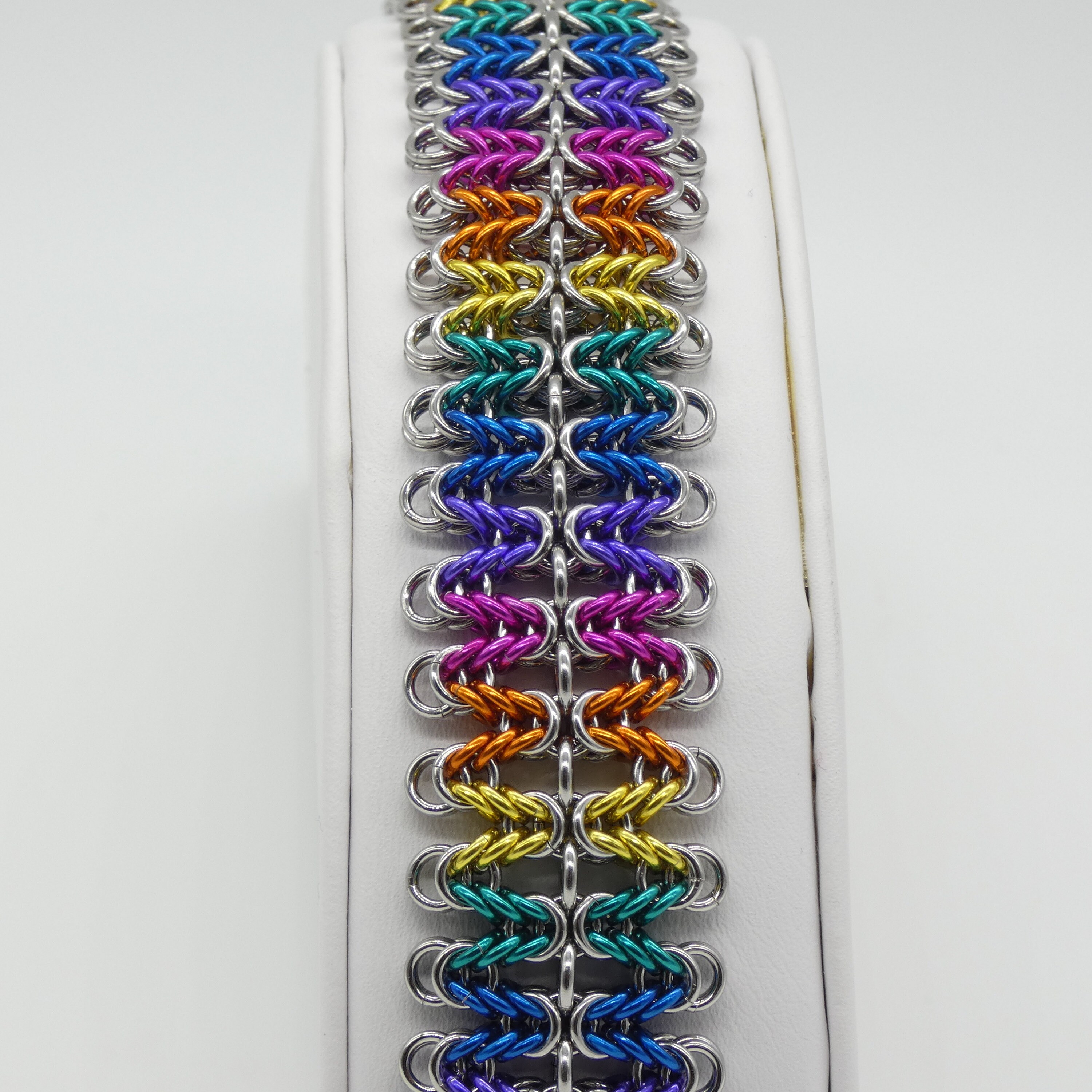 Staggered Byzantine Micromail Double Chain Mail - Etsy