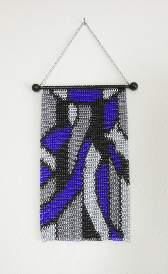 Pride Flag Abstract Asexual Pride Chain Mail Chainmail | Etsy