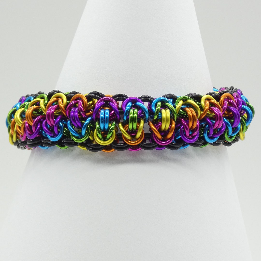 Byzantine Ladder, LGBTQ, Pride, Chain Mail, Chainmail, Chainmaille ...
