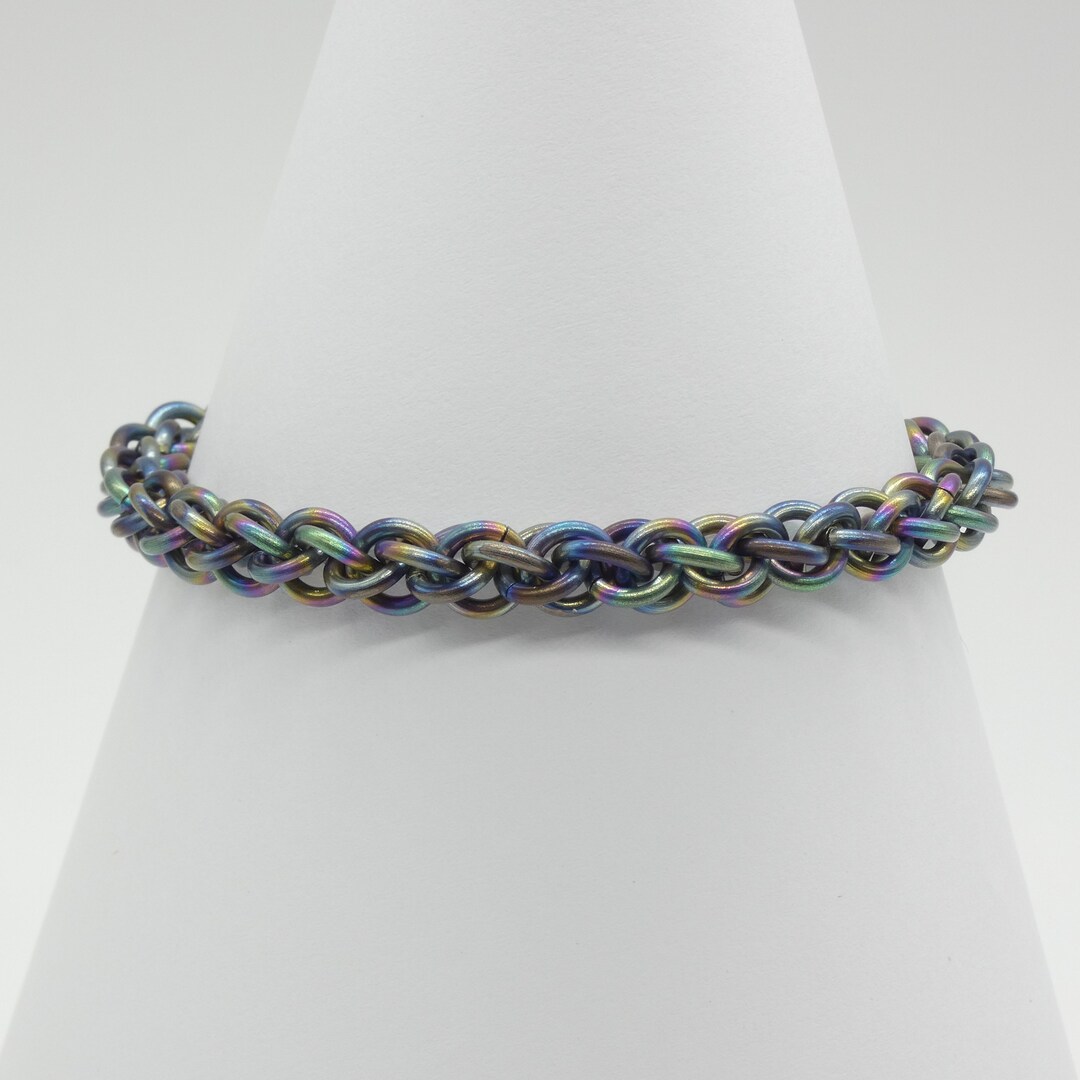 Jens Pind Linkage, JPL3, Grade 2 Titanium, Chain Mail, Chainmail ...