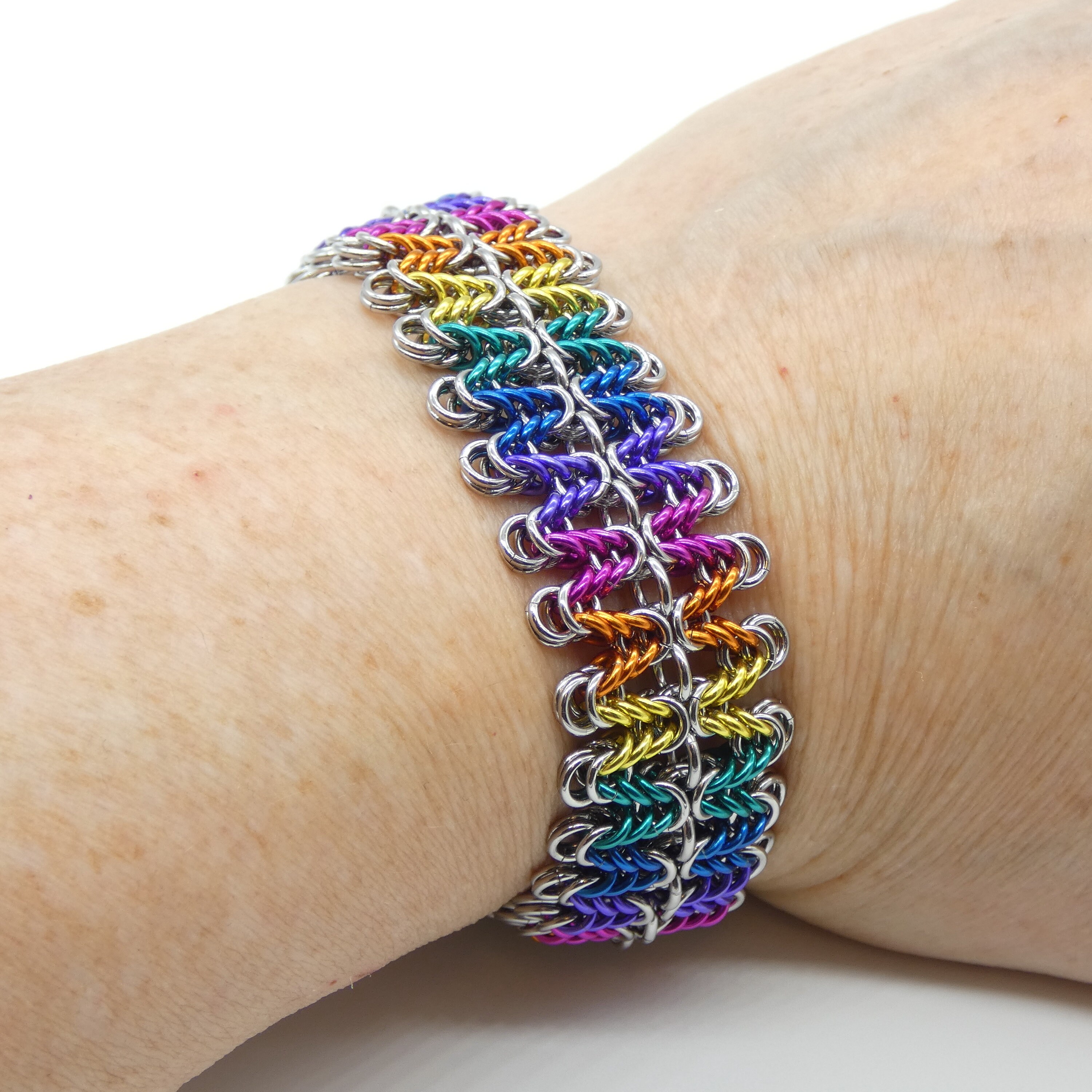 Staggered Byzantine Micromail Double Chain Mail - Etsy