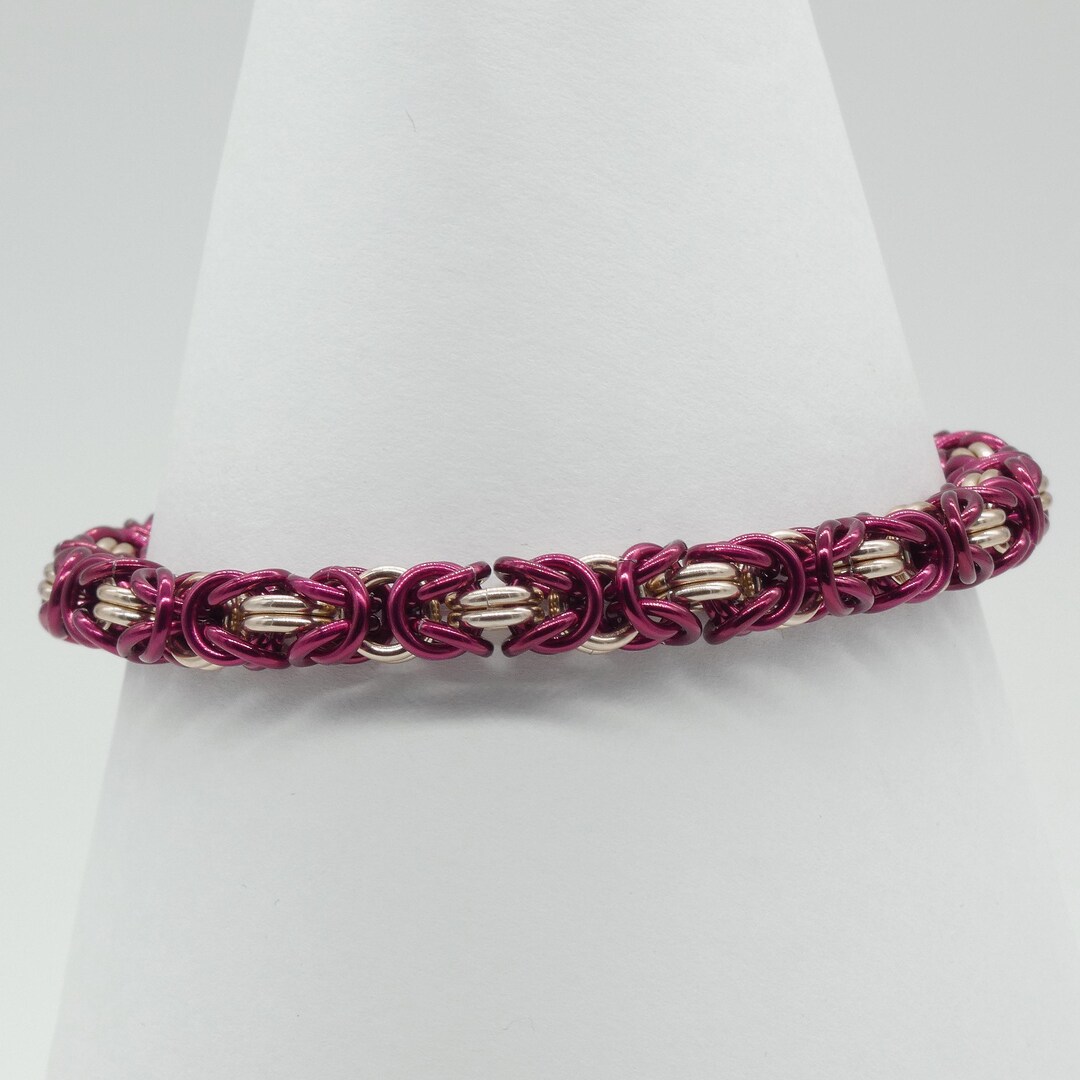 Byzantine, Chain Mail, Chainmail, Chainmaille, Bracelet, Renaissance ...