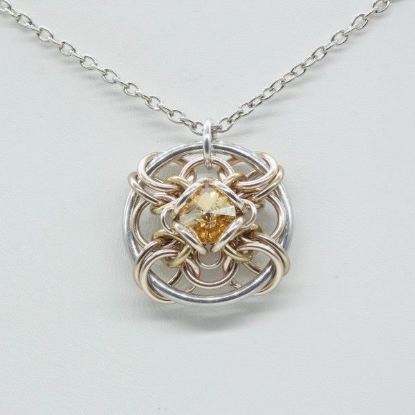 Chainmail Pendant - Etsy