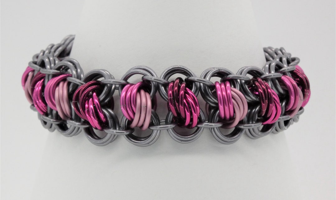 Triple Spiral, Variation, Chain Mail, Chainmail, Chainmaille, Bracelet ...