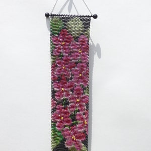 Violets, Tapestry, Chain Mail, Chainmail, Chainmaille, Wall Art ...