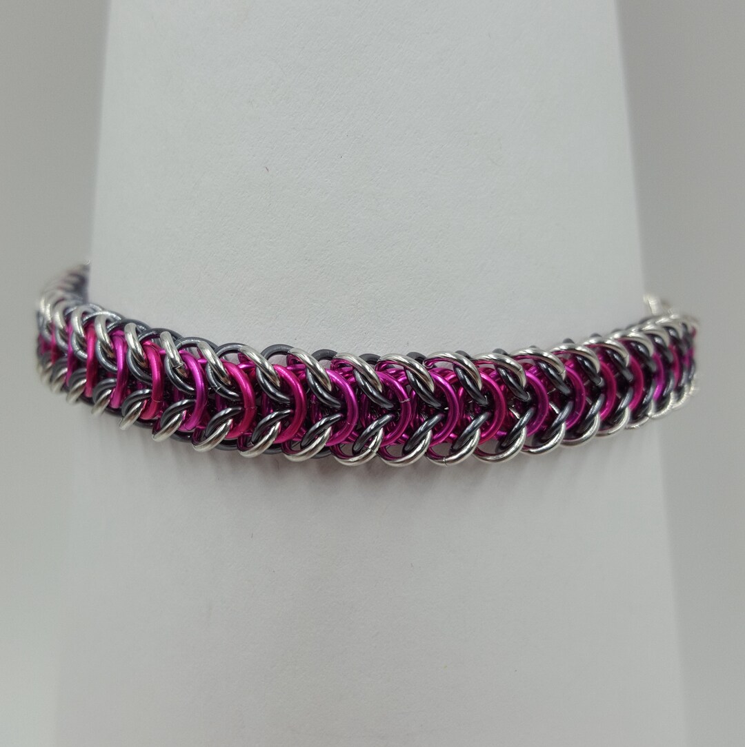 Elf Bridge, Chain Mail, Chainmail, Chainmaille, Bracelet, Micromail ...