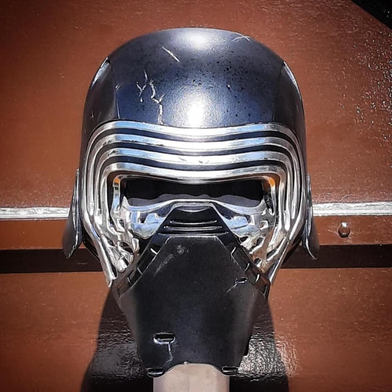 Kylo Ren Helmet Fully Finished Etsy