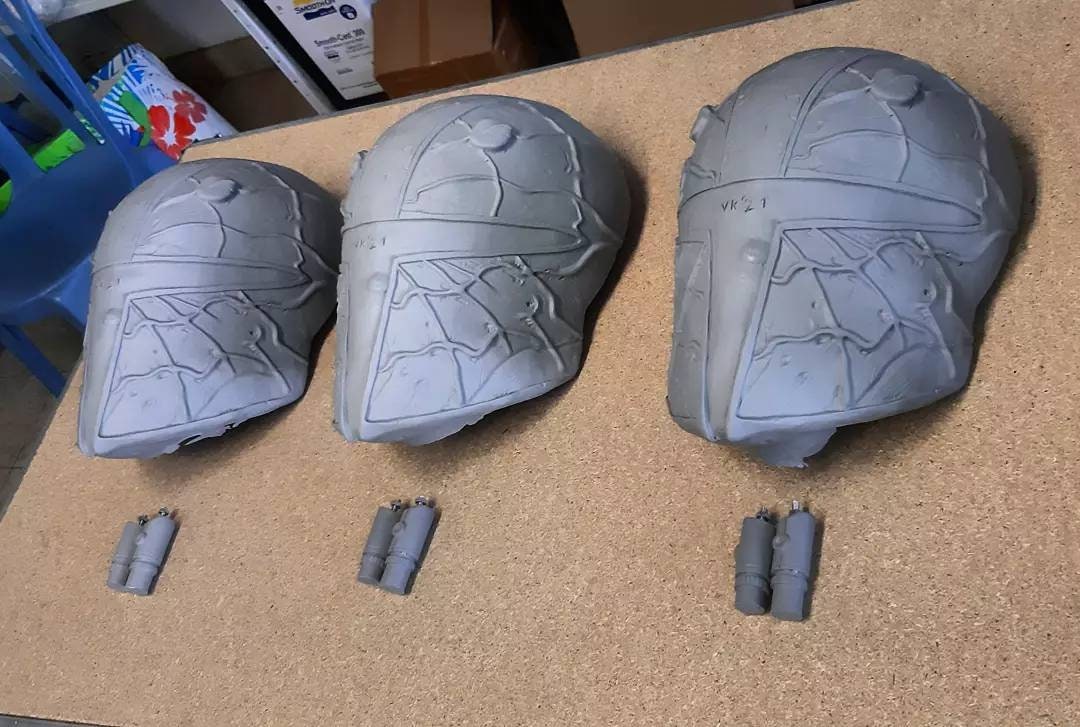 Mandalore the Ultimate Mask Raw Kit or Finished - Etsy UK