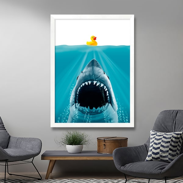 Jaws Bathroom Decor - Etsy