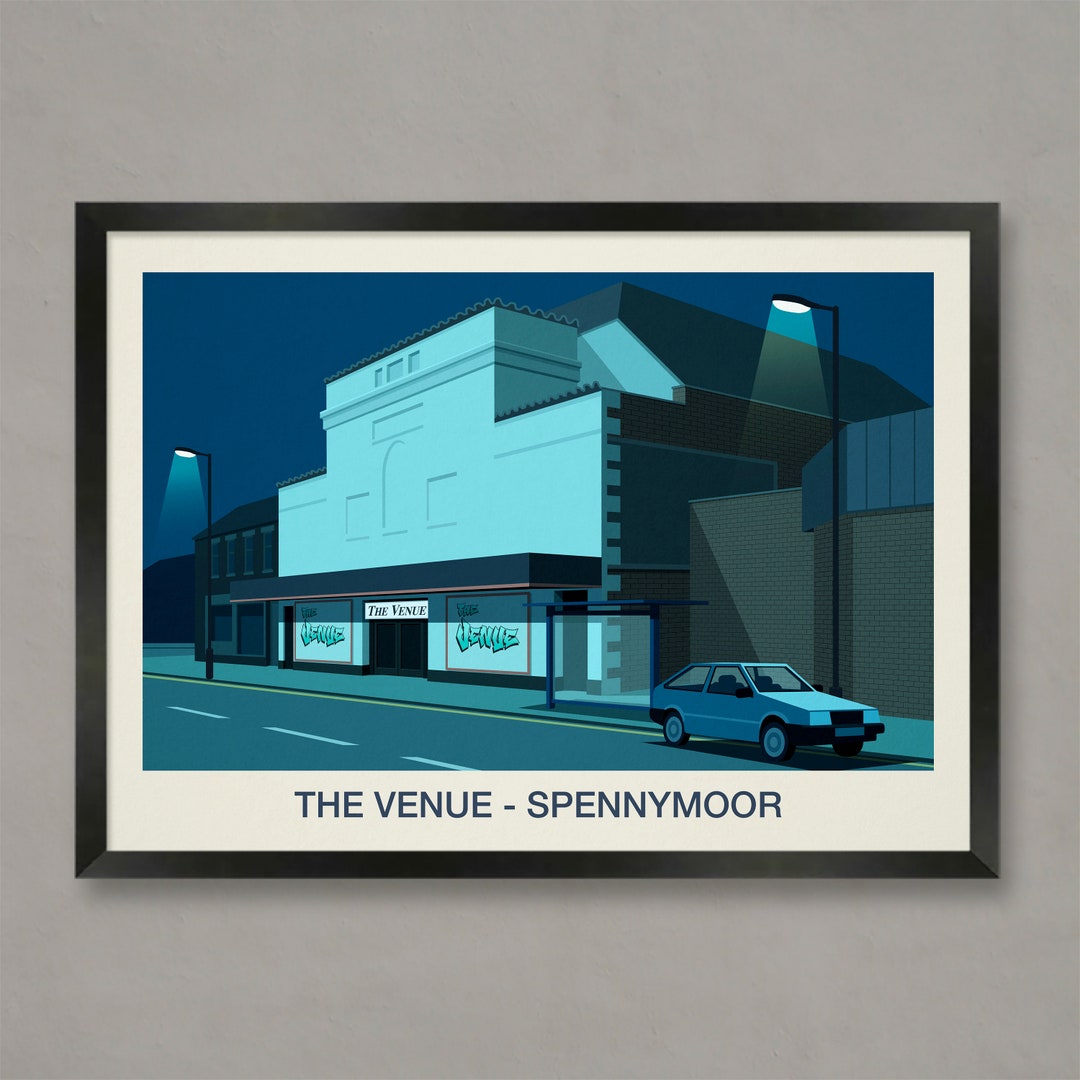 The Venue Nightclub Spennymoor Poster: North East Rave Scene - Etsy
