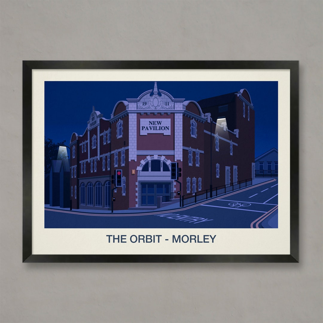 The Orbit Nightclub Poster, Nightclub Prints - Etsy