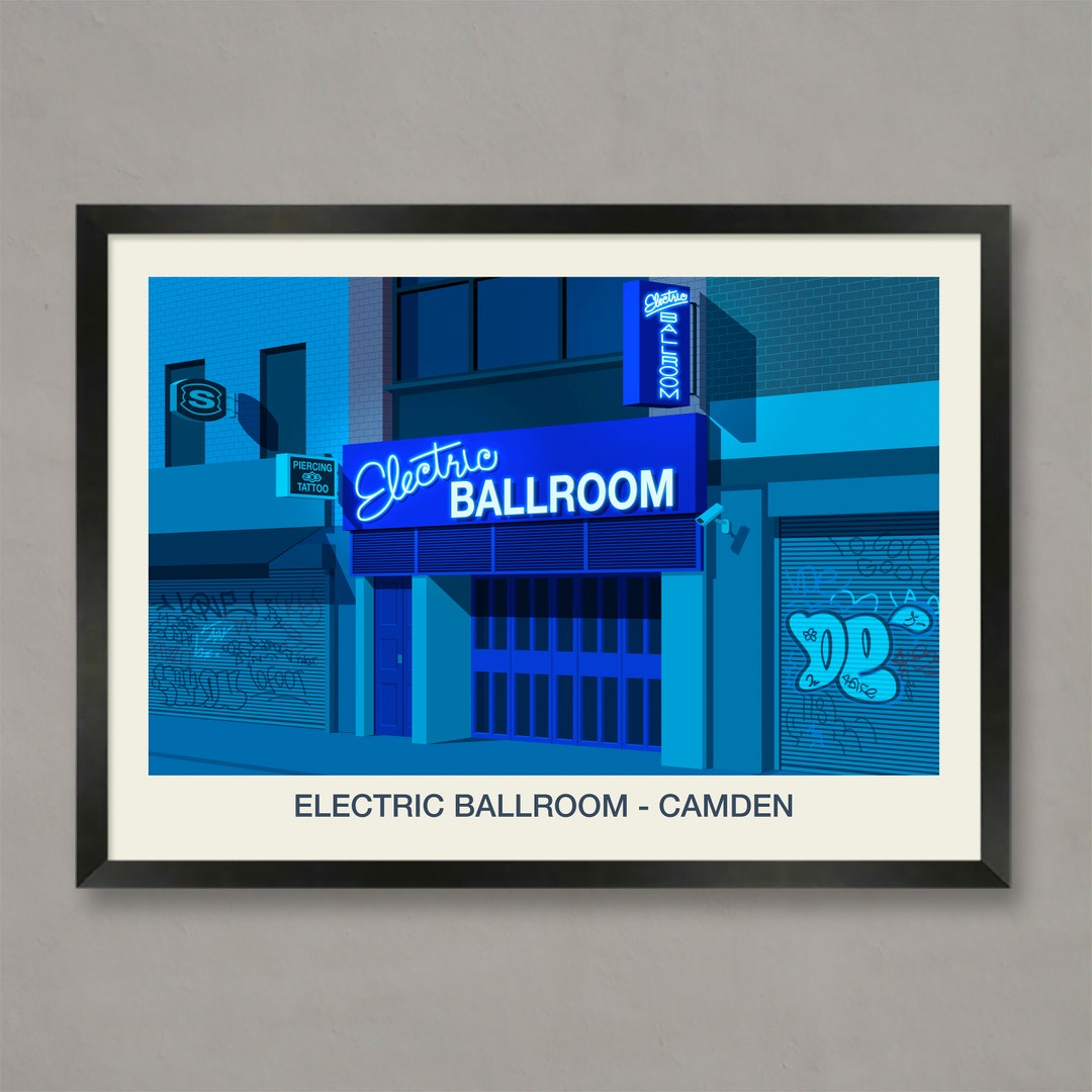 The Electric Ballroom Venue Poster, the Electric Ballroom Camden, the ...
