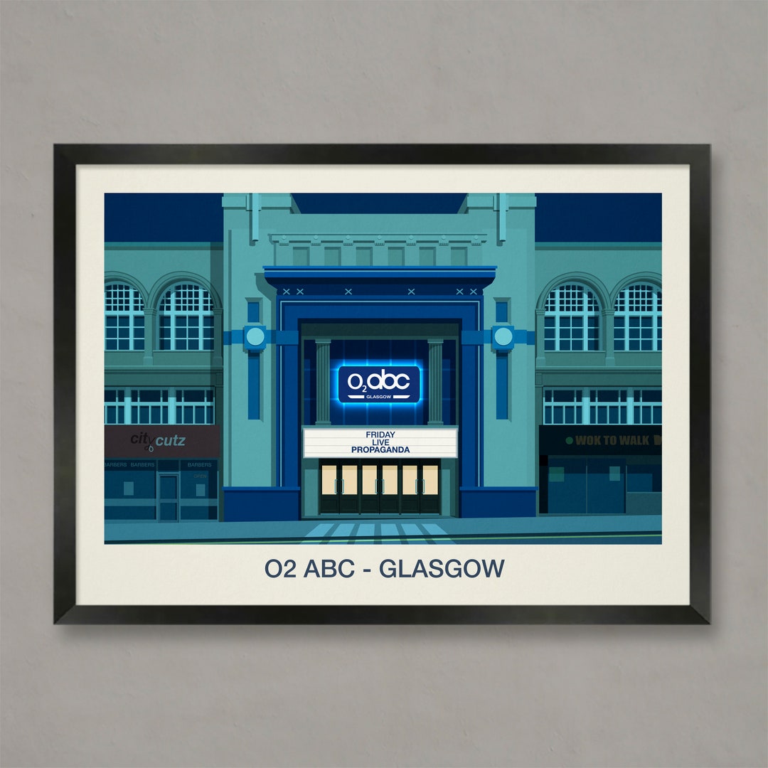 O2 ABC Venue Poster, O2 ABC Nightclub Poster, O2 ABC, Nightclub Poster ...