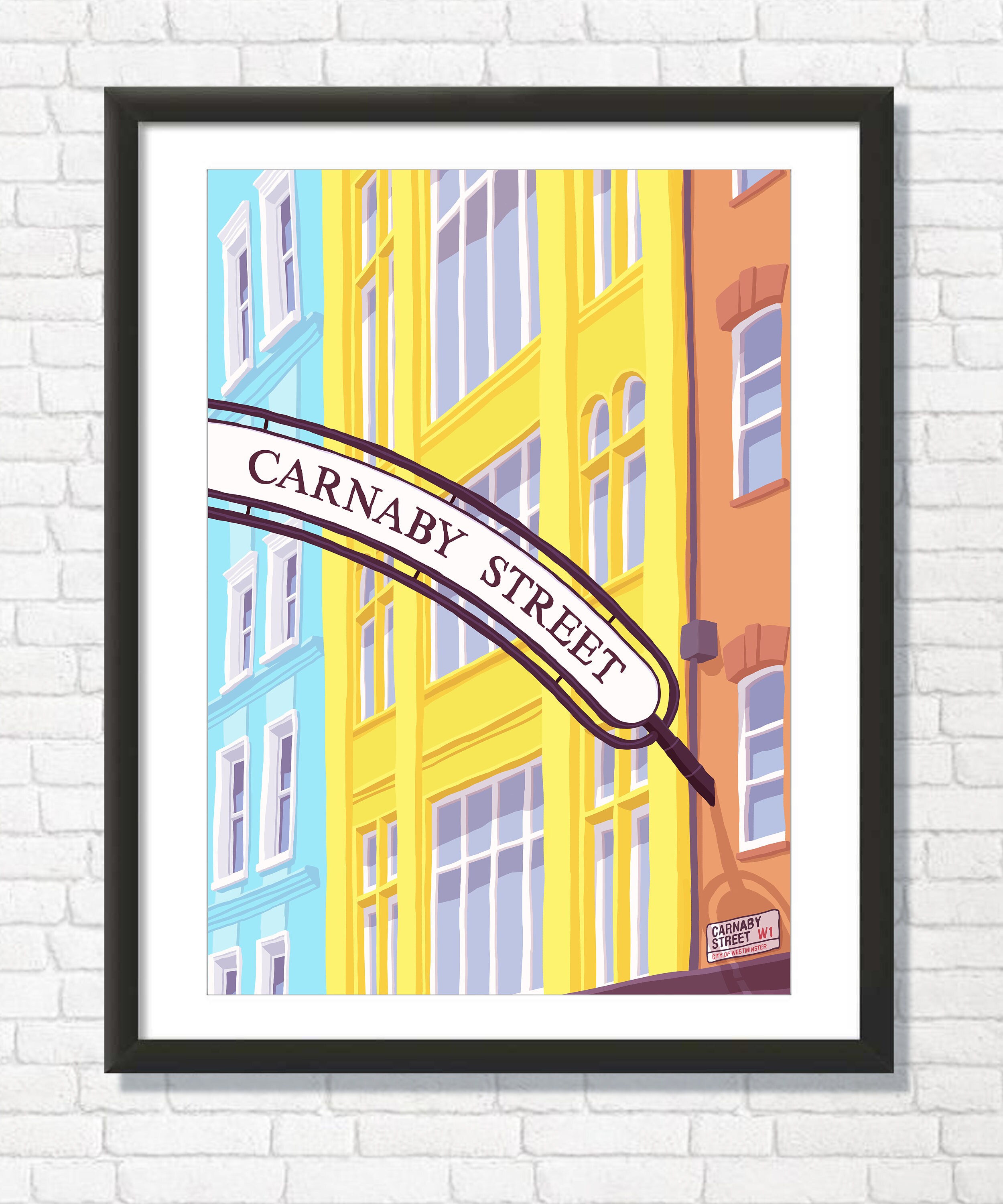 Carnaby Street Art Print - Etsy UK