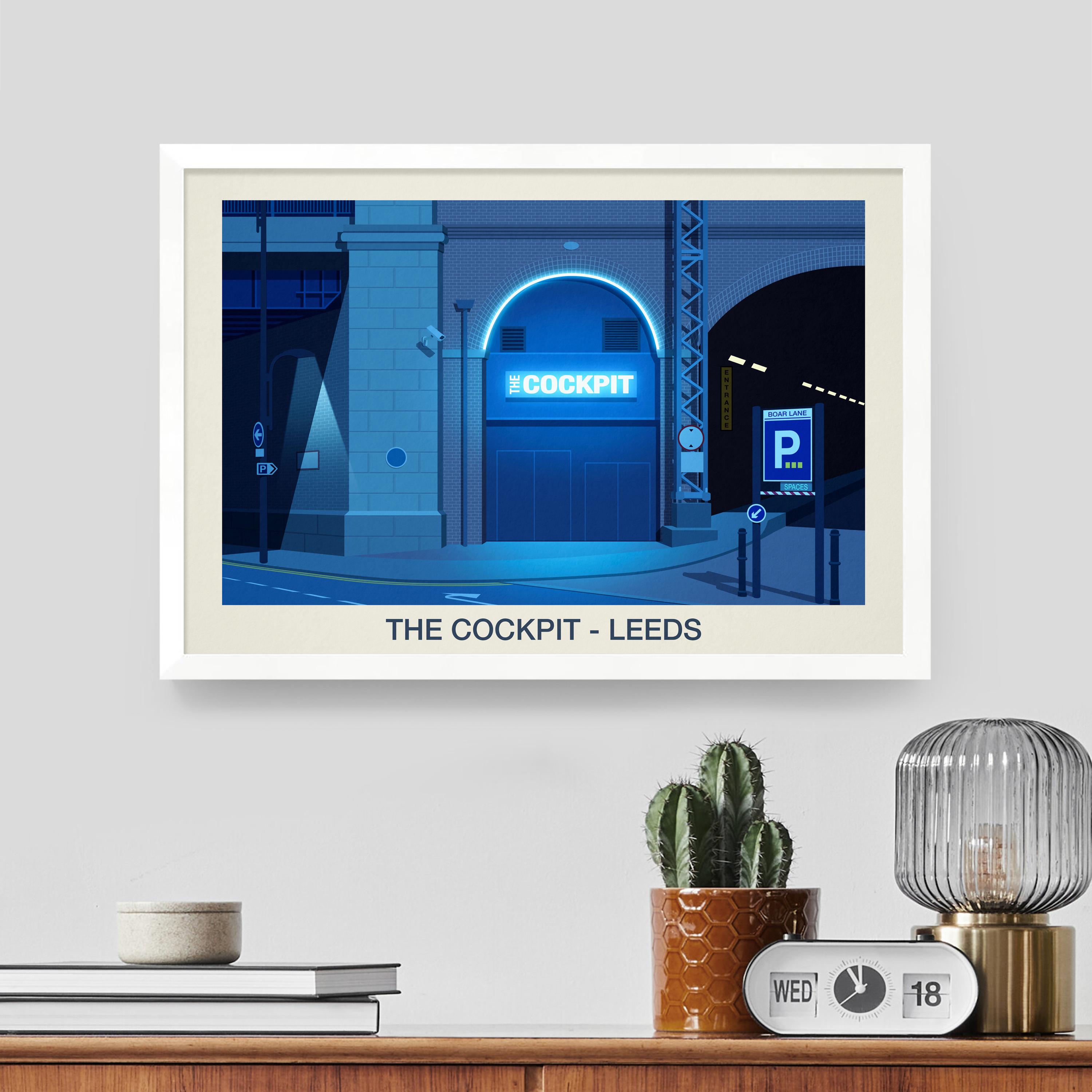 The Cockpit Leeds Venue Poster: Nightclub Art Print - Etsy UK