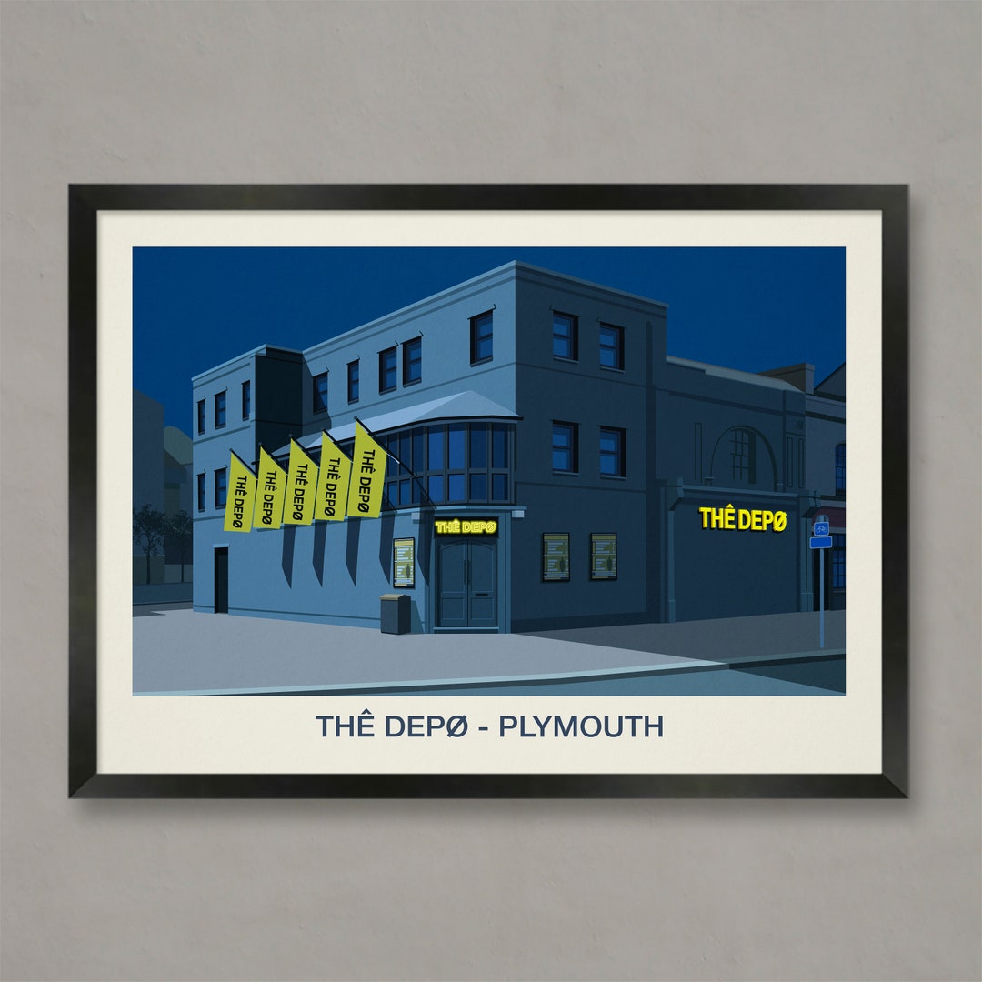 The Depo Nightclub Poster, Nightclub Prints, the Depo, the Depo Print ...