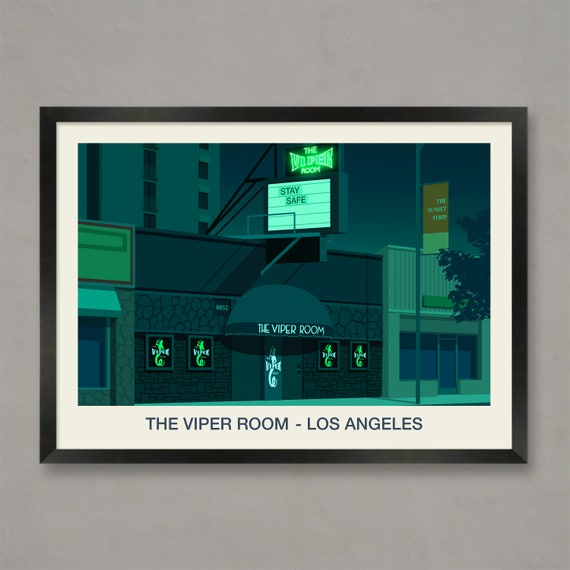 The Viper Room Nightclub Poster Nightclub Prints - Etsy