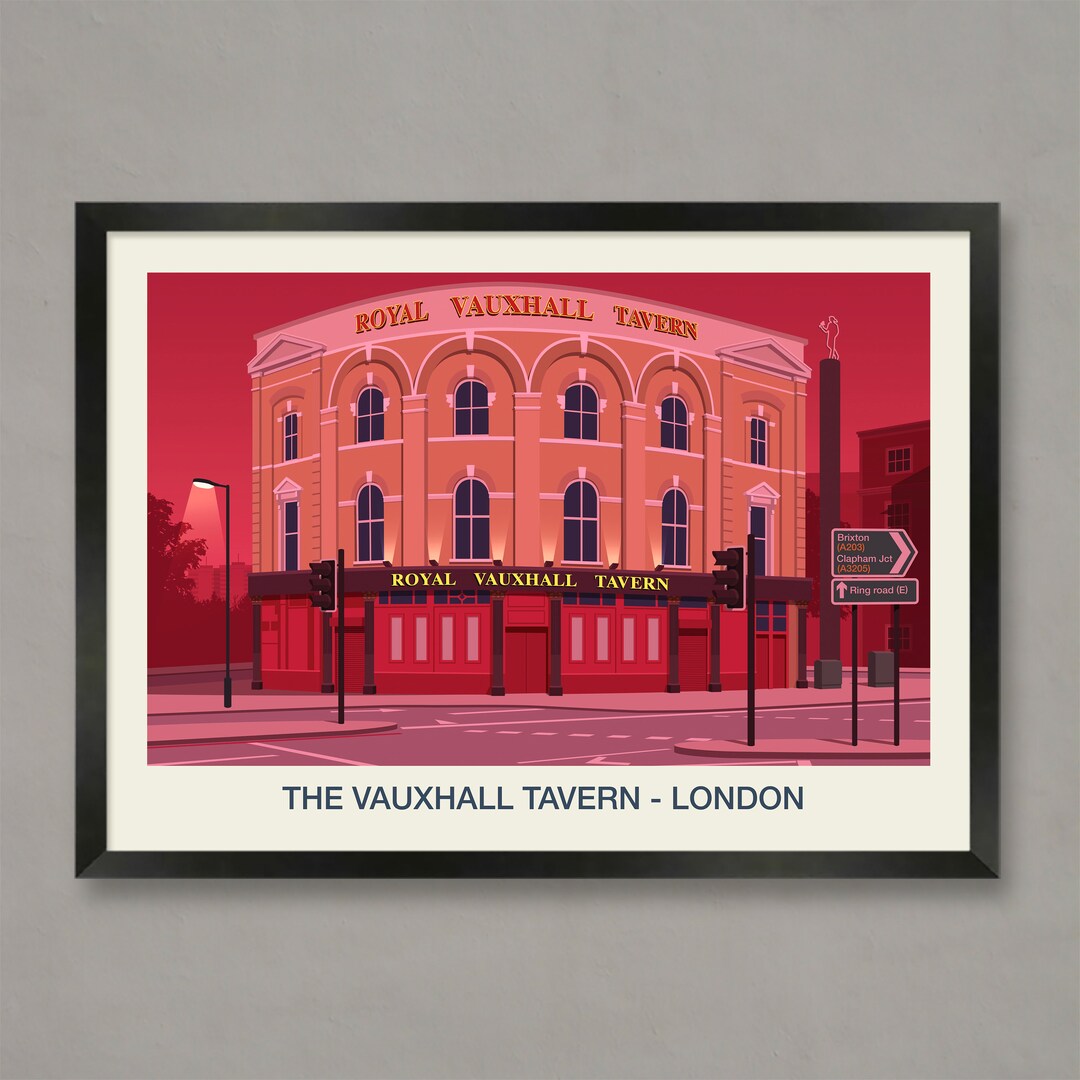 The Royal Vauxhall Tavern Venue Poster, the Vauxhall Tavern, the ...