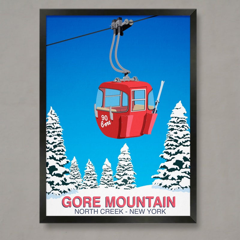 Skiing Posters Gore - Etsy