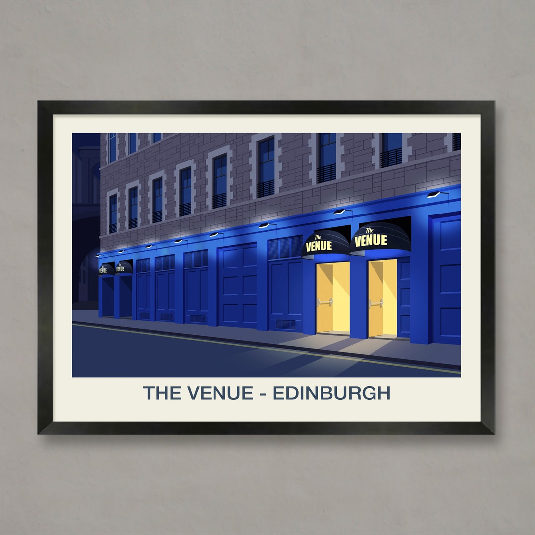 The Venue Nightclub Poster, Nightclub Prints, the Venue, the Venue ...