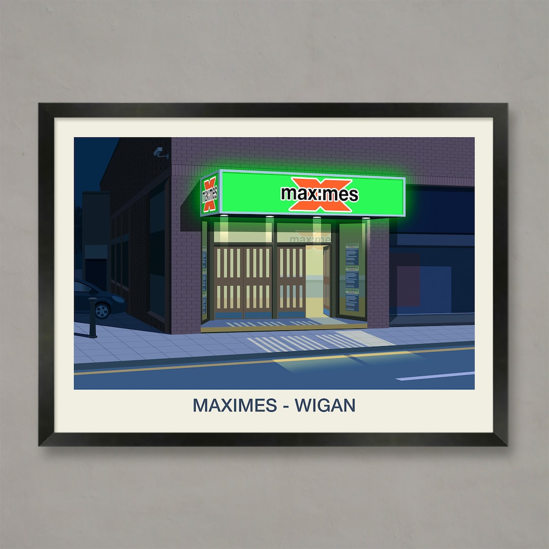 Maximes Nightclub Poster, Nightclub Prints - Etsy