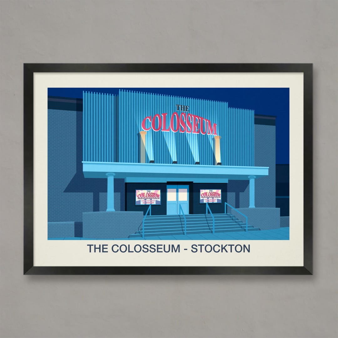 Colosseum Nightclub Poster, Nightclub Prints, Nightclub Poster ...