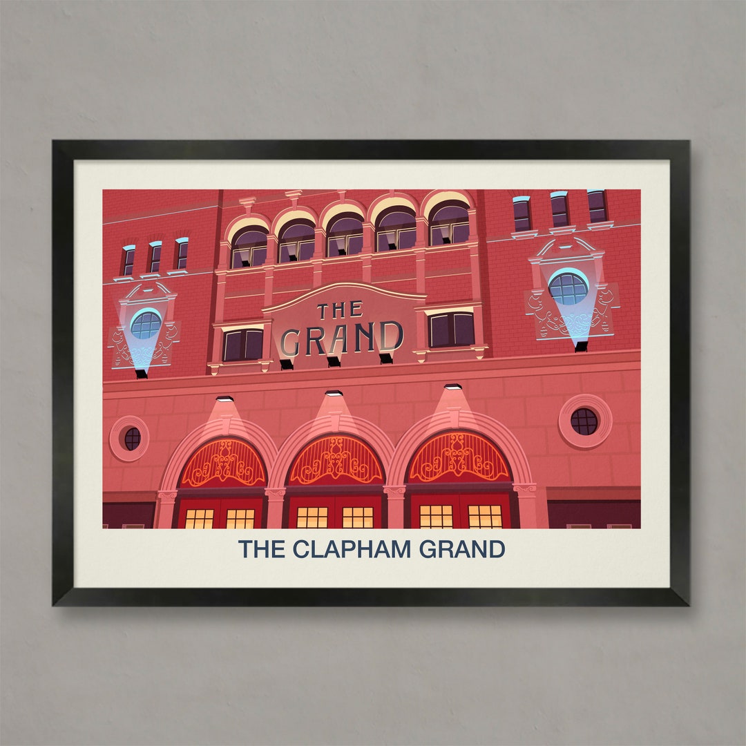 The Clapham Grand Poster: London Venue Print - Etsy