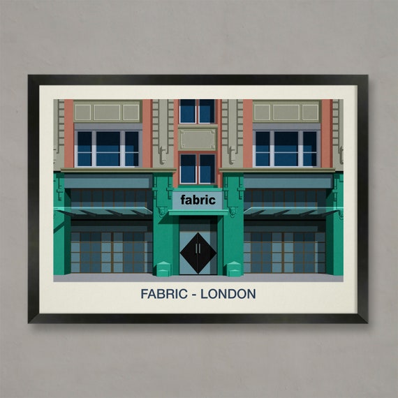 Fabric Nightclub Poster Nightclub Prints | Etsy