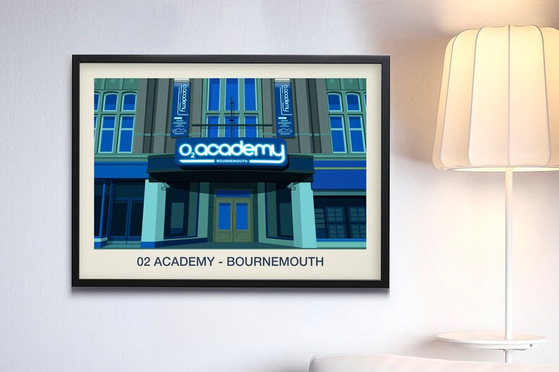 The 02 Academy Nightclub Poster, Nightclub Prints - Etsy