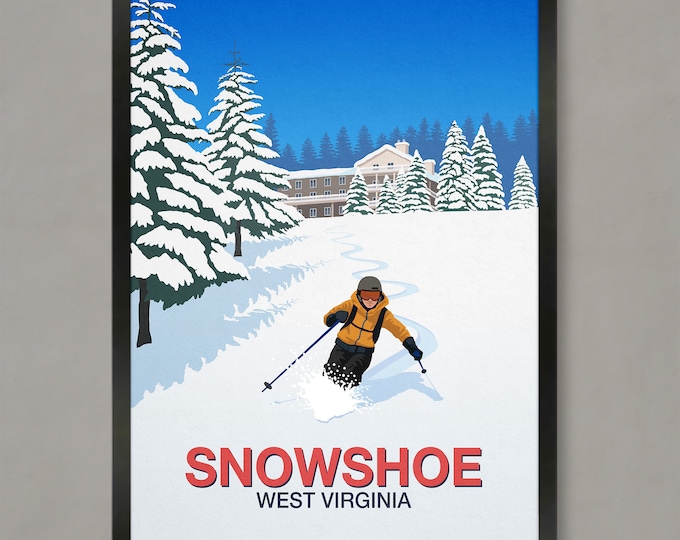 Ski Snowshoe Sign L Snowshoe WV Sign L Snowshoe WV Ski Sign L Snowshoe ...