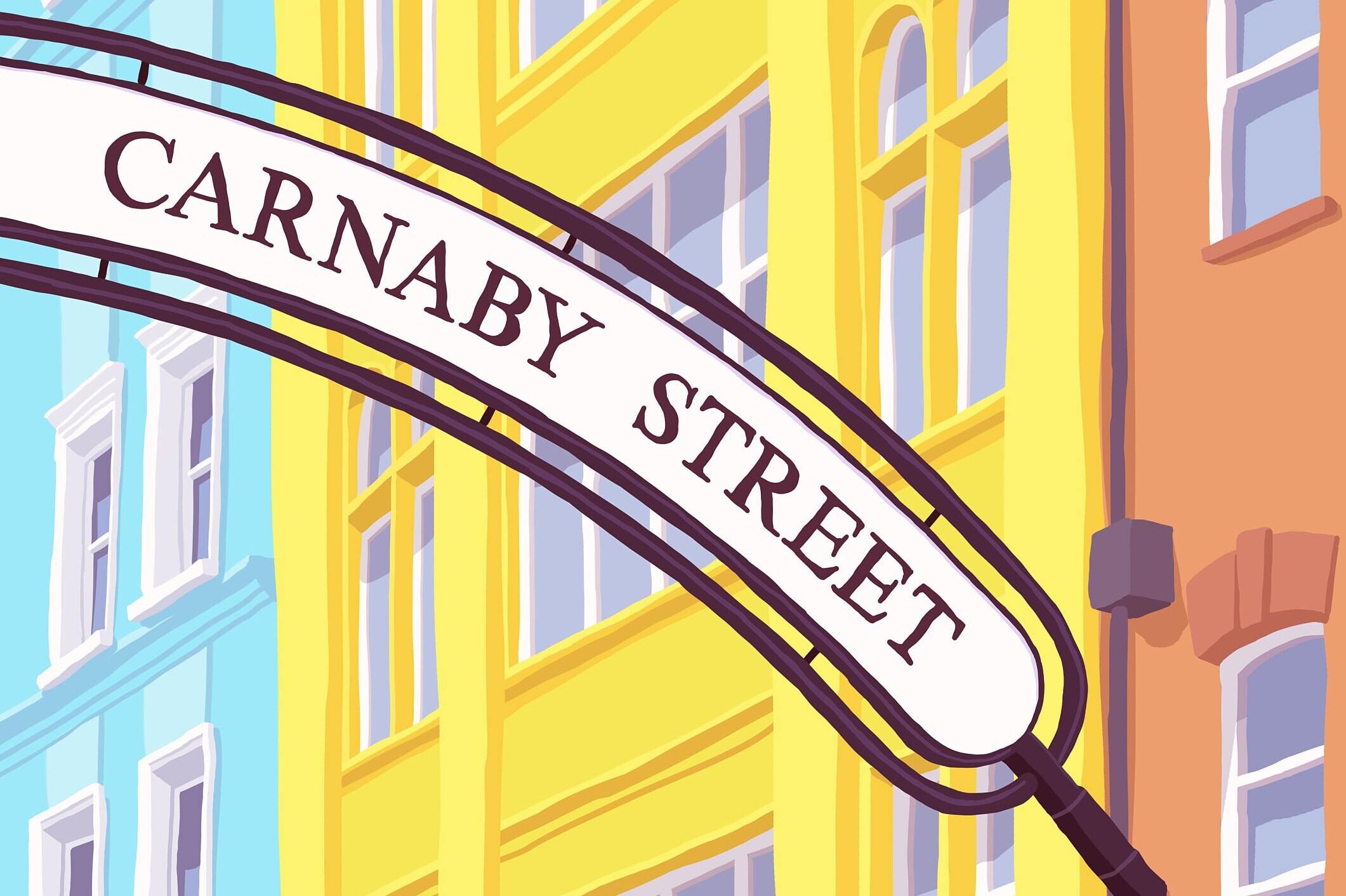 Carnaby Street Art Print - Etsy UK