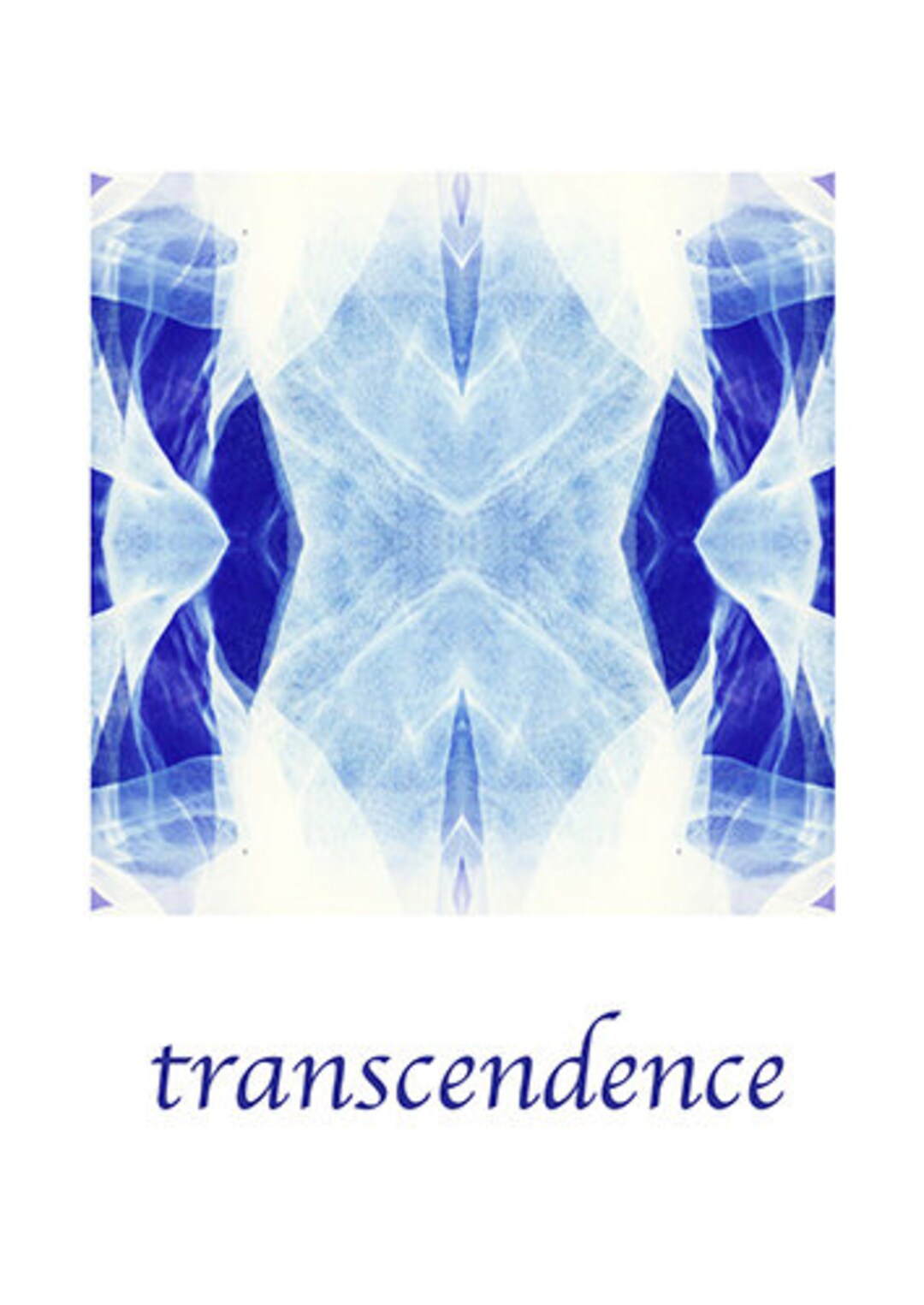 Meditation Card Print, Transcendence, Mandala, Frequency, Light Codes ...