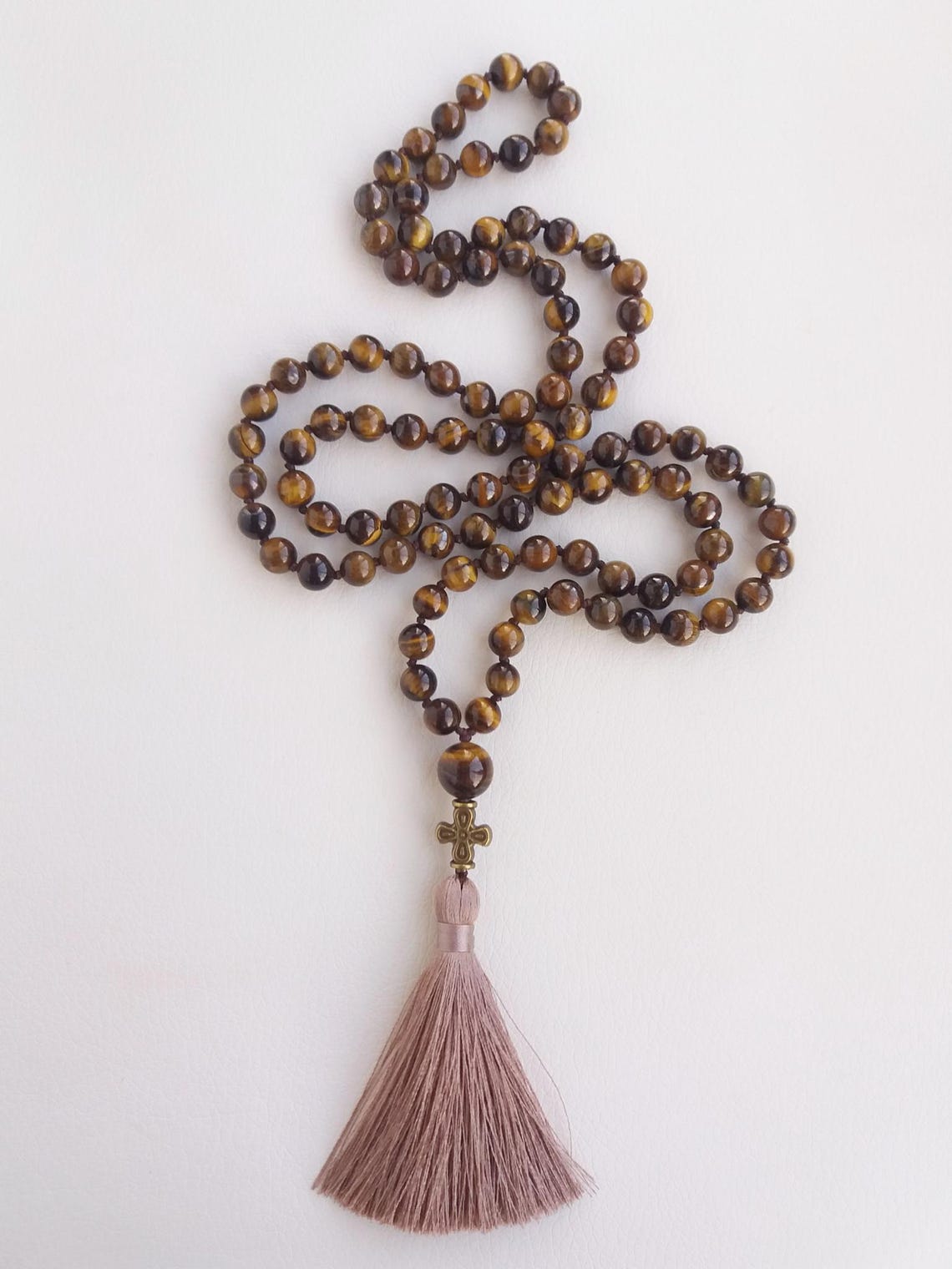 Orthodox Prayer Beads Christian Prayer Rope Gemstones Tigers Eye Rosary ...