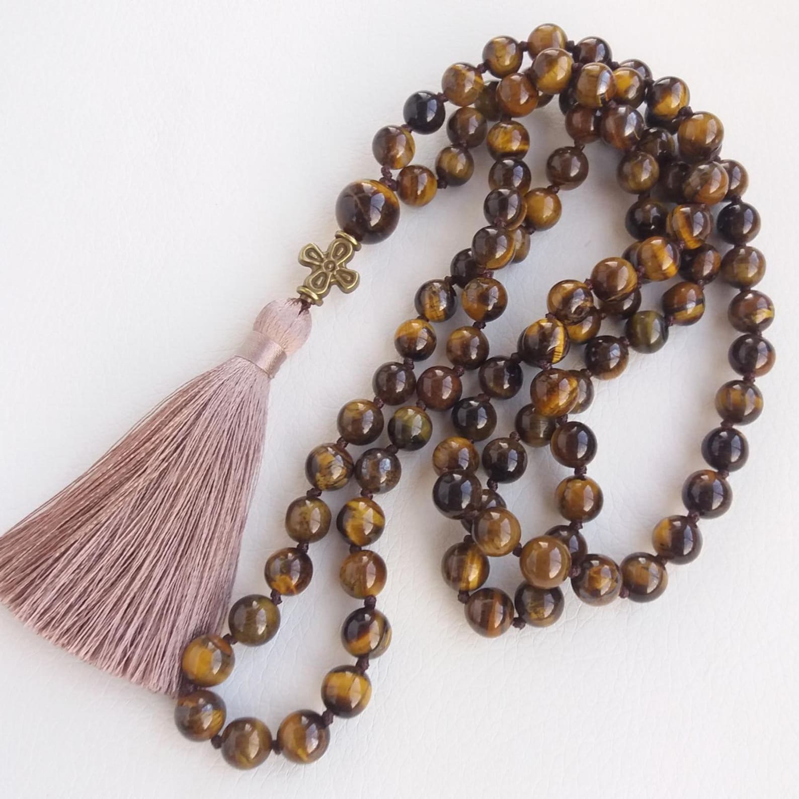 Orthodox Prayer Beads Christian Prayer Rope Gemstones Tigers Eye Rosary ...