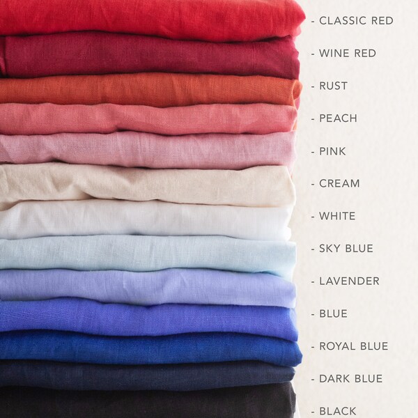 Washed Linen Fabric - Etsy