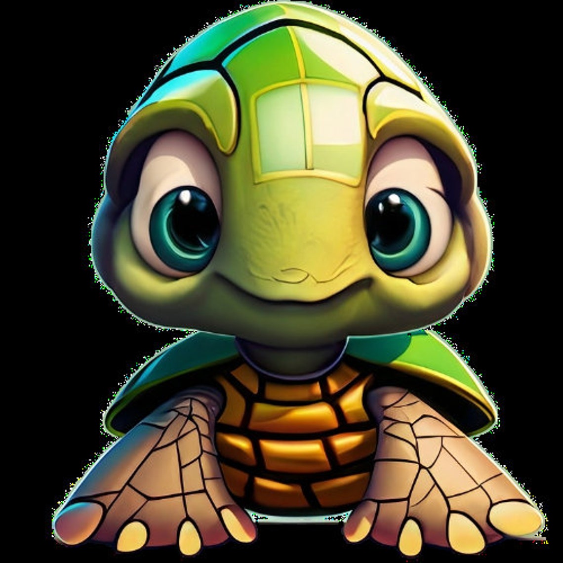 Turtle Twitch Emotes X4 | Cute | Adorable | Nature | Ocean | Animal ...