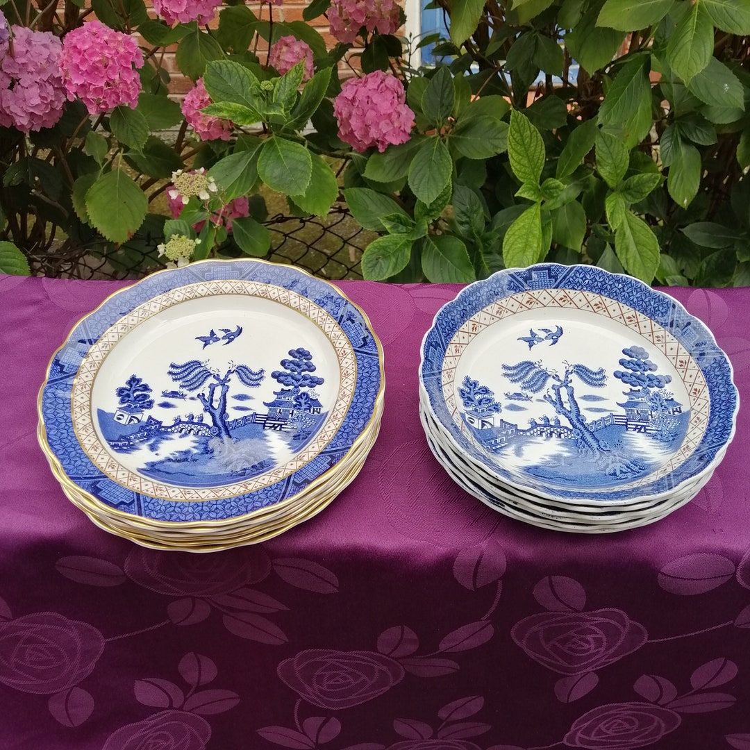 Six Vintage 1980s-90s Booths Soup/desert Bowls & Six Doulton Side ...