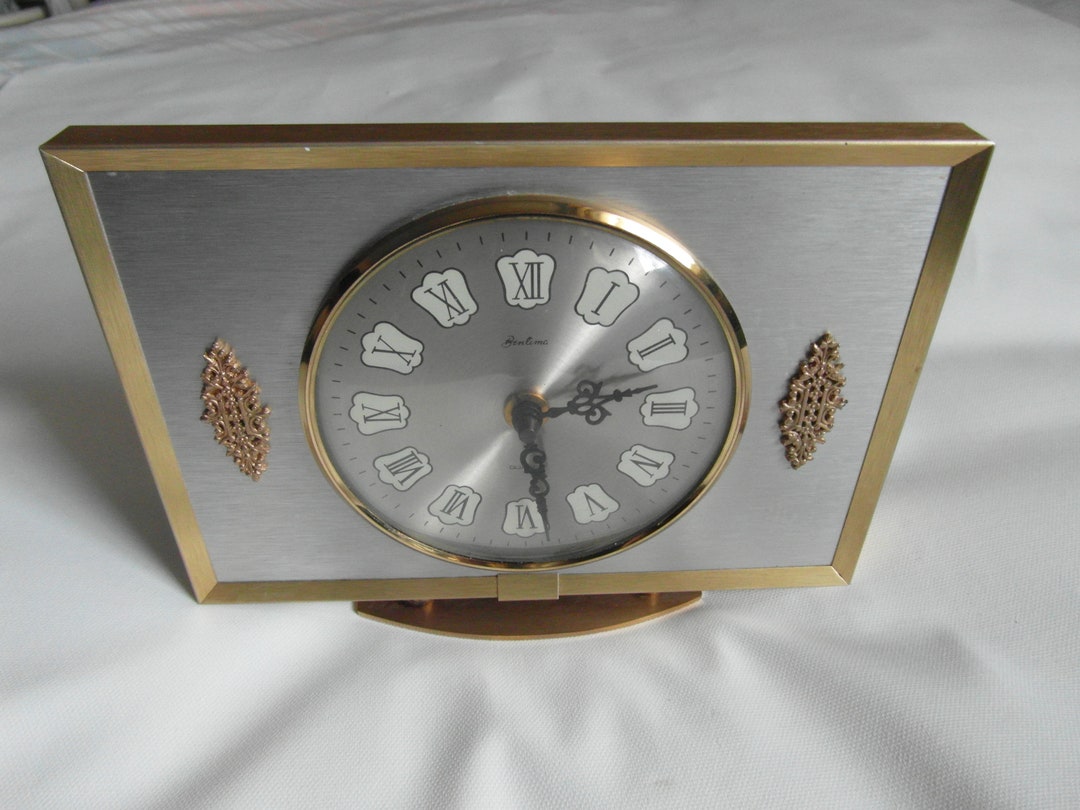 An Interesting Late 1960s Bentima Mantel Clock - Pre Quartz - Good ...