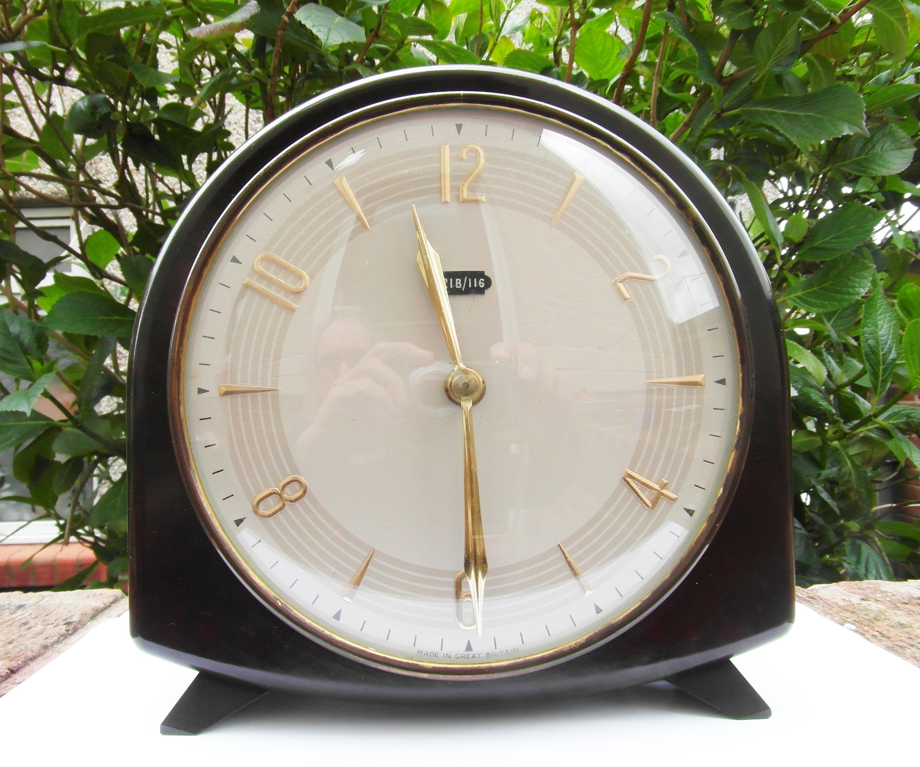 1960s Bakelite SMITHS Floating Balance 8 Day Clock - Serviced - British ...