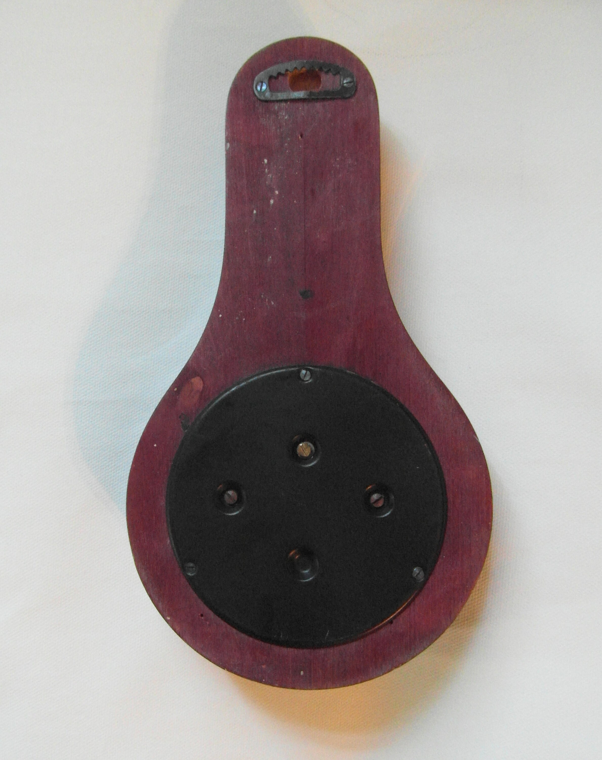 An Attractive 1950s Small German Banjo Barometer - Tested - Accurate ...