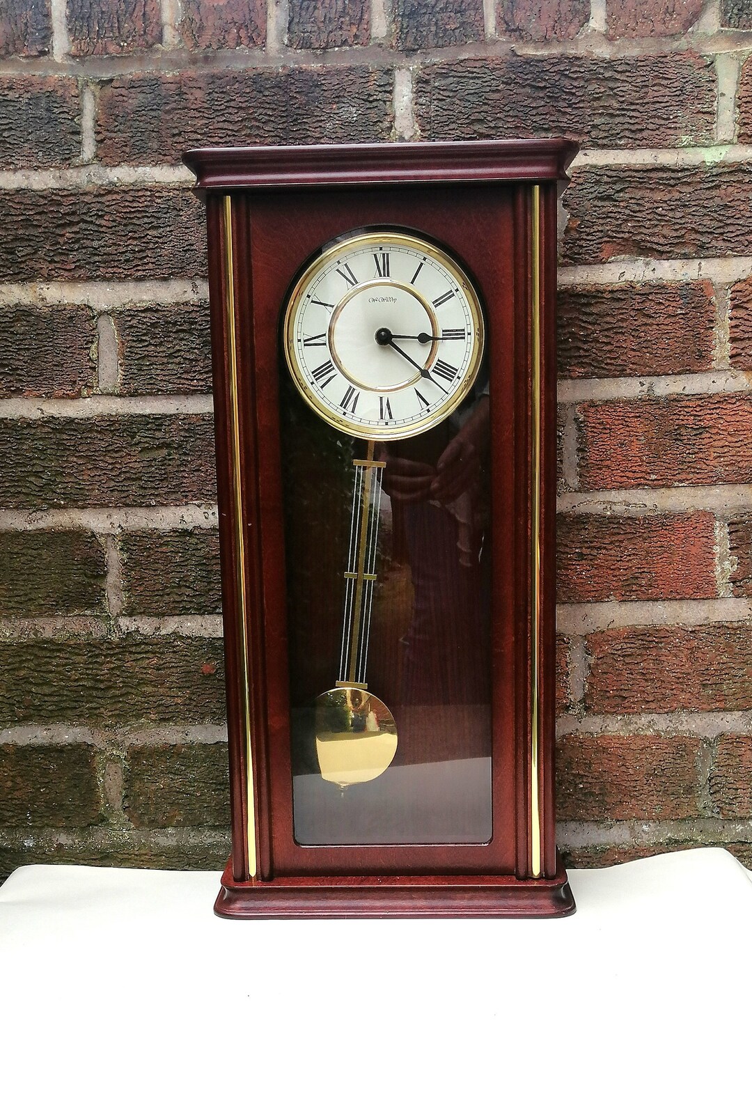 Vintage 1990s Wm Widdop Pendulum Wall Clock Quartz Movement - Etsy UK